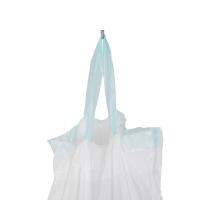 China HDPE Virgin Material Star-Sealed Garbage Bags on Roll 730x840mm 5-100 Mic Blue Pink Black Yellow for sale