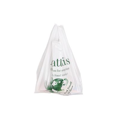 China Recyclable HDPE Plastic Side Gusset Bag 730x840mm for Hot Stamping Supermarket Shopping for sale