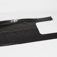 China Drawstring Closure Medium Large Trash Bags for Sealing Handle HDPE/LDPE/LLDPE Material for sale