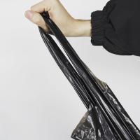 China Drawstring Closure Medium Large Trash Bags for Sealing Handle HDPE/LDPE/LLDPE Material for sale
