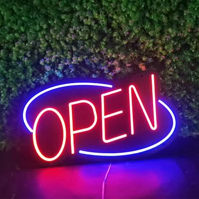 China Custom Super Bright Cafe Open Neon Sign LED Light Safe Durable For Storefronts for sale