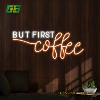 China Bright Neon LED Light Sign Wall Decor For Cafe Espresso Shop Restaurant Breakfast Bar for sale