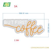 China Bright Neon LED Light Sign Wall Decor For Cafe Espresso Shop Restaurant Breakfast Bar for sale