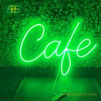 China Bright Cafe Open Art Neon Light Signs For Window Display LED Business Sign for sale