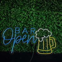 China Highly Visible Beer Bar Open Neon Sign Light 12V 3A Power Supply Waterproof for sale