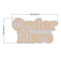 China Waterproof Order Here Neon Sign Energy Saving LED Strip Neon Sign For Food Shop for sale