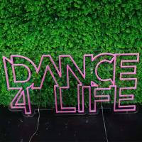 China Acrylic Backboards Salon Neon Light Sign Energy Saving LED Strips Club Neon Light Signs for sale