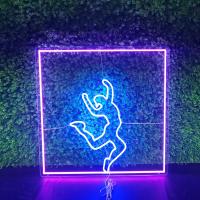 China Acrylic Backboards Salon Neon Light Sign Energy Saving LED Strips Club Neon Light Signs for sale