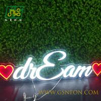 China Love Art Neon Light Signs For Romantic Wedding Reception Photo Backdrop for sale