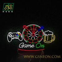 China LED Game On Bar Neon Light Signs Wall Decor For Gaming Room Man Cave Pub for sale