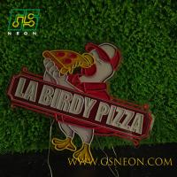China Durable Pizzeria Restaurant Neon Signs Wall Decor Pizza LED Neon Sign Light for sale