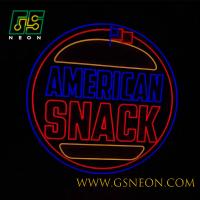 China Waterproof LED Restaurant Neon Signs Wall Decor For Diner Food Truck Window Display for sale