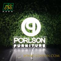 China Furniture Shop Custom Logo Neon Sign LED Neon Sign Display For Store Front Office Lobby for sale
