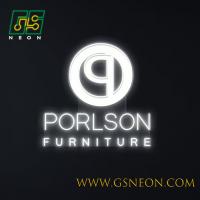 China Furniture Shop Custom Logo Neon Sign LED Neon Sign Display For Store Front Office Lobby for sale