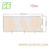 China Custom LED 3D Neon Light Sign Bar Neon Logo For Business Home Pub Lounge Display for sale
