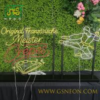 China Metal Stand Automotive Neon Signs Light For Shop Event Custom LED Display for sale