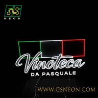 China Vinoteca Neon Light Logo Sign Decorative LED Business Neon LED Wall Sign Custom for sale