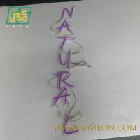 China NATURAL Purple Custom Neon Light Art LED Exterior Neon Lights Wall Decor For Garden Shop for sale