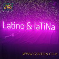 China Custom LED Name Wedding Neon Light Sign For Ceremony Decor Photo Booth Display for sale