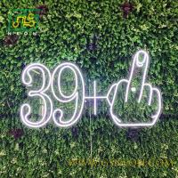 China Personalized Gift Neon Sign Light Creative LED Birthday Neon Sign For Photo Backdrop for sale