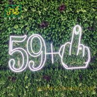 China Personalized Gift Neon Sign Light Creative LED Birthday Neon Sign For Photo Backdrop for sale
