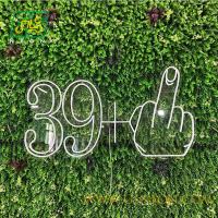 China Personalized Gift Neon Sign Light Creative LED Birthday Neon Sign For Photo Backdrop for sale