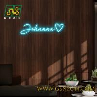 China Johanna Love Romantic Gift Neon Sign Light Custom LED Name Sign For Bedroom Wall Decor for sale