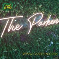 China Custom Wedding Last Name Neon Sign LED Personalized Surname Family Name Neon Sign for sale