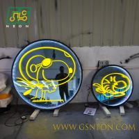 China Custom 3D Mirror Light Box SMD2835 LED Infinity Mirror Signs for sale