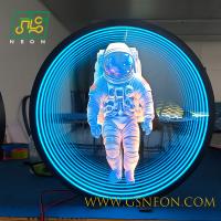 China Infinity LED Glow Mirror Light Box For Interior Elegant Retail Atmosphere for sale