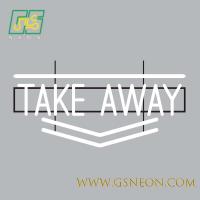 China SMD2835 LED Faux Neon Sign Custom Signage Acrylic Take Away Neon Sign for sale