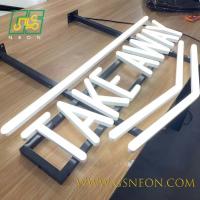China SMD2835 LED Faux Neon Sign Custom Signage Acrylic Take Away Neon Sign for sale
