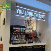China SMD2835 LED Faux Neon Sign Custom Signage Acrylic Take Away Neon Sign for sale