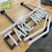 China SMD2835 LED Faux Neon Sign Custom Signage Acrylic Take Away Neon Sign for sale