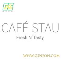 China Custom Made Glowing LED Neon Acrylic Sign Display For Cafe Restaurants for sale