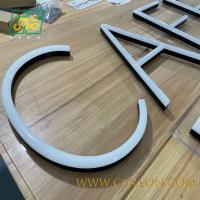 China Custom Made Glowing LED Neon Acrylic Sign Display For Cafe Restaurants for sale