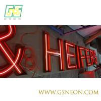 China Custom Illuminated LED Outdoor LED Neon Signs For Business Strengthen Brand for sale
