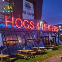 China Custom Illuminated LED Outdoor LED Neon Signs For Business Strengthen Brand for sale