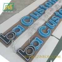 China Exposed Neon Channel Letter Signs Outdoor LED Neon Signs Custom for sale