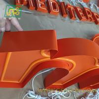 China Modern Neon Channel Letter Signs Exposed Neon Light Logo Sign Illuminated For Chain Store for sale