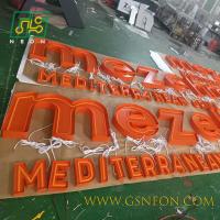China Modern Neon Channel Letter Signs Exposed Neon Light Logo Sign Illuminated For Chain Store for sale