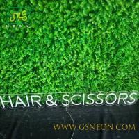 China Hair And Scissors LED Barber Neon Sign Light Wall Decor For Salon Window Branding Display for sale