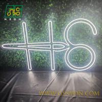 China Hair And Scissors LED Barber Neon Sign Light Wall Decor For Salon Window Branding Display for sale
