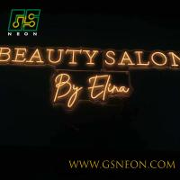 China LED Beauty Salon Neon Sign Light Wall Decor For Reception Window Business Branding Display for sale