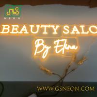 China LED Beauty Salon Neon Sign Light Wall Decor For Reception Window Business Branding Display for sale