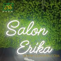 China Hair Salon Name Neon Light Sign Custom Shopfront LED Neon Sign Light for sale