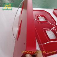 China Dual Line Exposed Neon Channel Letters Exterior LED BBQ Neon Sign For Restaurant Patio for sale