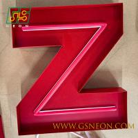 China LED Single Line Exposed Neon Sign Wall Decor For Pizza Restaurant Window Display for sale