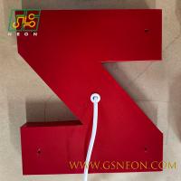 China LED Single Line Exposed Neon Sign Wall Decor For Pizza Restaurant Window Display for sale