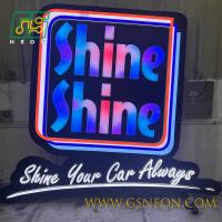 China Full Color Custom 3D Signs Illuminated Neon Light Sign For Advertising Events Shops for sale